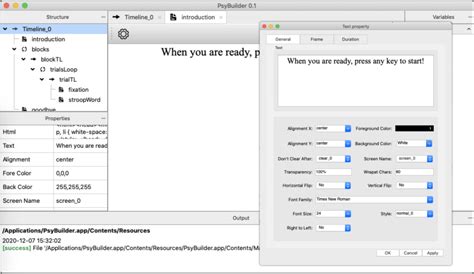 The Event Tab Introduction Appears On The Central Panel Of The Main Download Scientific