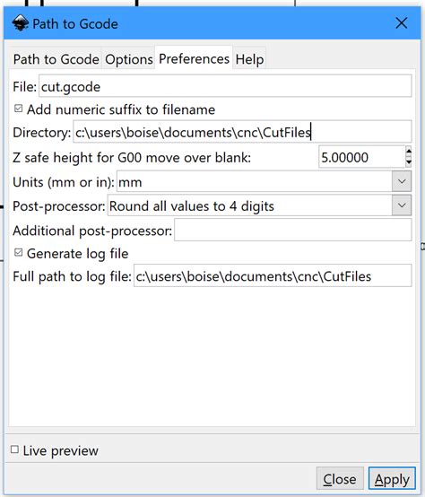 Inkscape For Gcode Generation Quick Instructions To Get Started