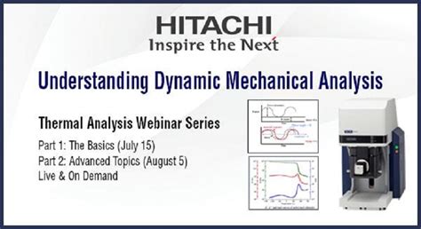 NDT Webinars Exploring Dynamic Mechanical Analysis