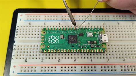 how to solder header pins on board raspberry pi pico youtube