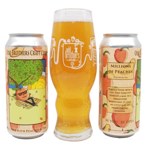 Millions Of Peaches From Odd Brothers Craft Cider Vinoshipper