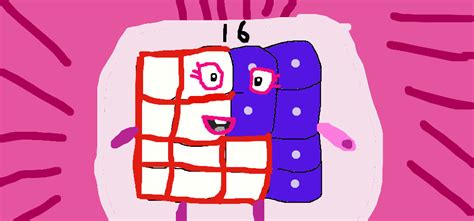 Numberblocks 16 By Xxliyzcoolxx On Deviantart