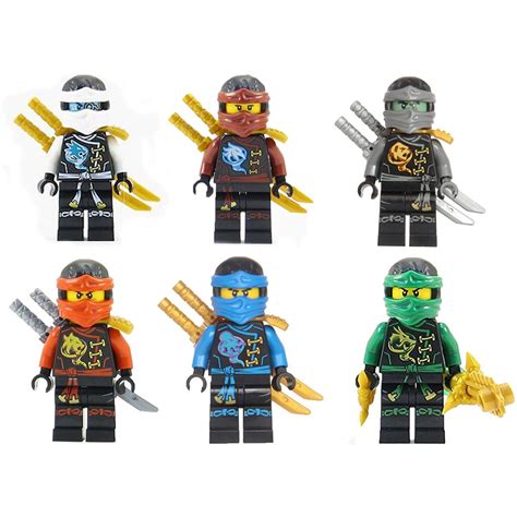Lego Ninjago Skybound Set Of Lloyd Nya Zane Cole Jay Kai