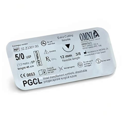 Polypropylene Suture 50 Cutting Edge 12mm 38 Circle Reverse Cutting