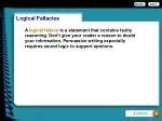 PPT Common Logical Fallacies PowerPoint Presentation Free Download ID