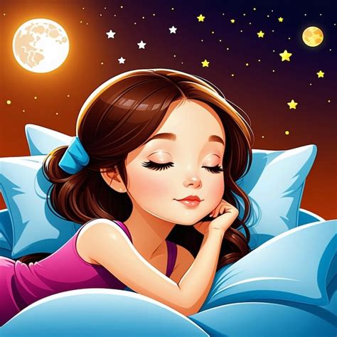 Cartoon Girl Sleeping Images Free Download On Freepik