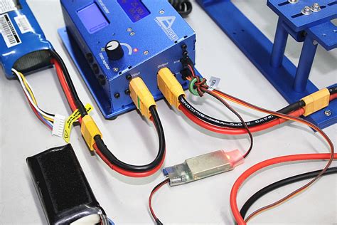 Rc Lander Full Alloy Metal Edf Thrust Testing Stand V2 50mm 120mm