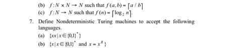 solved 1 design a turing machine which recognizes the