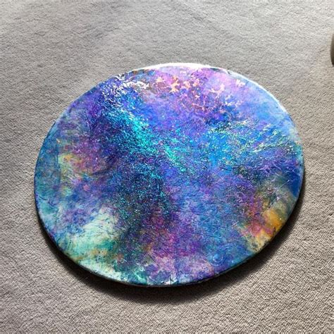 Resin Art Layering Process