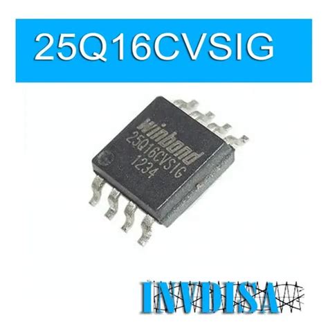 winbond w25q16 25q16cvsig sop8 25q16cv programada mercadolibre