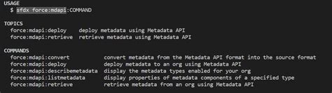 Chapter 5 Salesforce Dx Cli Commands Sfdcamplified Ebooks