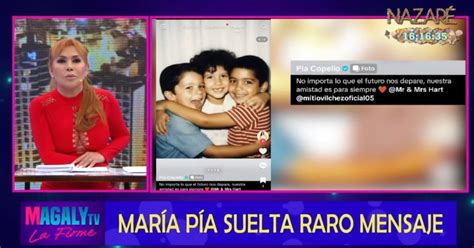 María Pía Copello Dejaría ‘mande Quien Mande Tras Un Año Al Aire