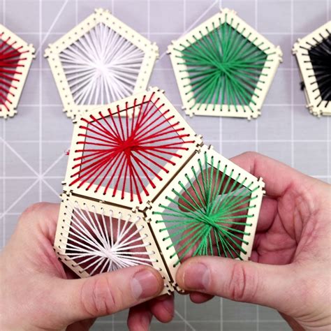 string art 3d model kit dodecahedron sacred geometry orb etsy