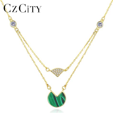 CZCITY, популярное золотое ожерелье, хорошее ювелирное изделие для ...