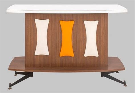 Vintage Modern Googie Style Freestanding Bar Sold At Auction On 8th