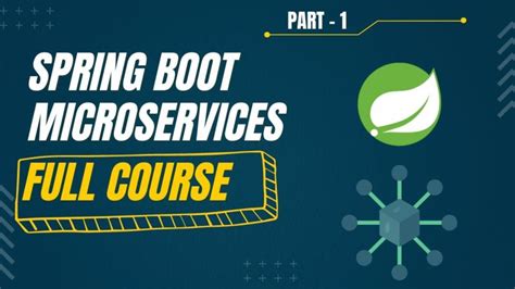Spring Boot Microservices Project Example Part 1 Building Services
