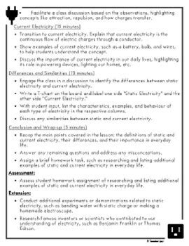 Electricity Fundamentals By Teacher Guy TPT