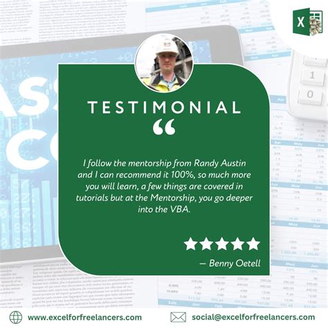 Randy Austin On Linkedin Excelforfreelancers Excel Vba Mentorship