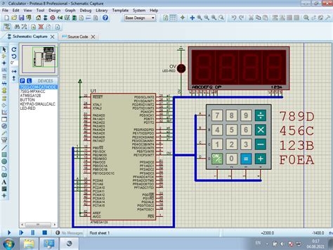 Github File5 Proteus Projects Atmega128 Simple Projects Of Atmega128 Microcontroller Assembly