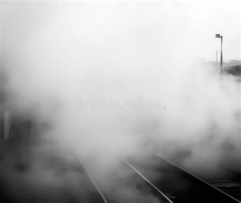 An Illustration Of Chemical Fog Creates A Suspension Of Liquid