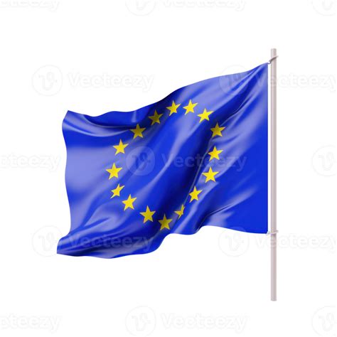 Eu Flag Isolated Illustration 26261976 Png