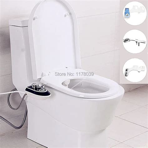 전기 없는 스마트 변기 시트 비데 고급 위생 휴대용 화장실 Abs 비데 샤워 엉덩이 플러셔 J16160toilet Seat Slow Closetoilet