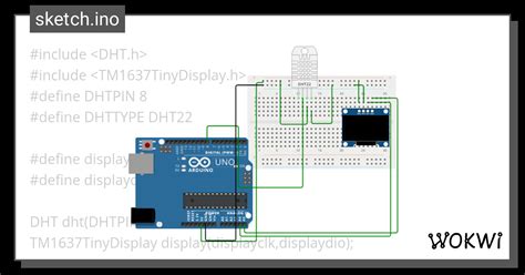 Sensor De Temperatura E Display Oled Wokwi Esp32 Stm32 Arduino