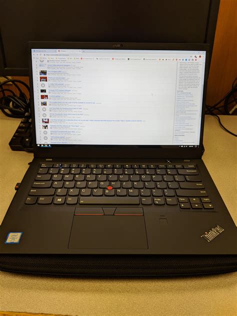Just Got My X Carbon Th Gen R Thinkpad