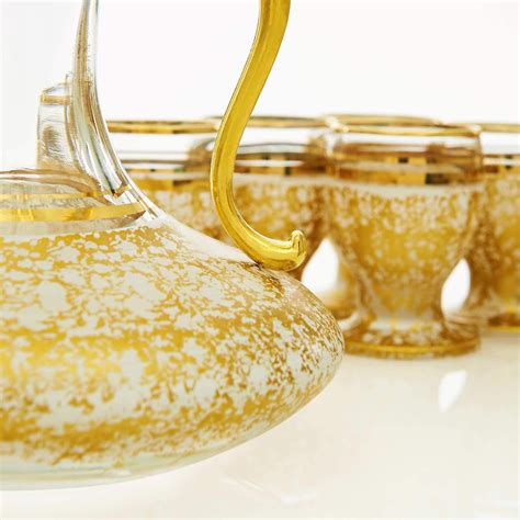 Vintage White And Golden Zamzam Set One Stop Halal