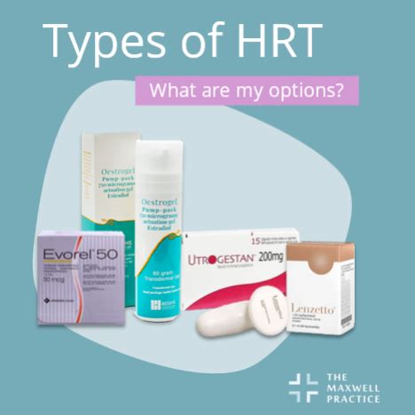 Types Of Hrt