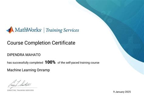 Machinelearning Continuouslearning Mathworks Professionalgrowth Dipendra Mahato