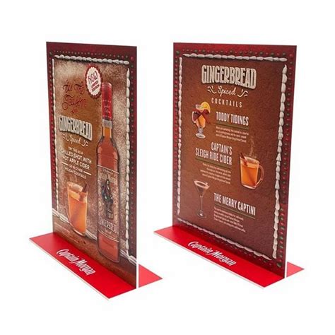 Silver Portable Table Top Standee Size A4 For Promotional At ₹ 400piece In New Delhi