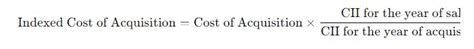 Cost Inflation Index CII For FY To Compute Capital Gains Civilsdaily