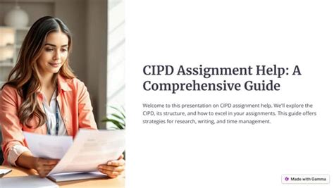 Cipd Assignment Help A Comprehensive Guidepdf Cipd Assignment Help A Comprehensive Guidepdf