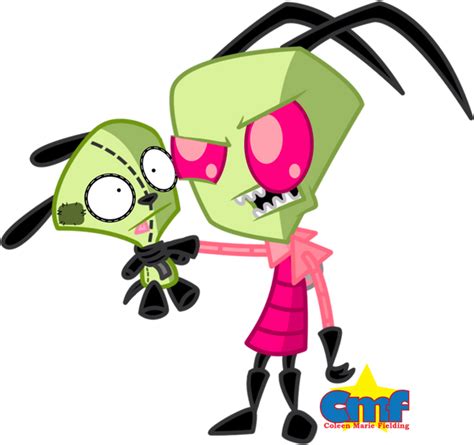 Zim With A Gir Plush By Tinytoonyzimfan On Deviantart