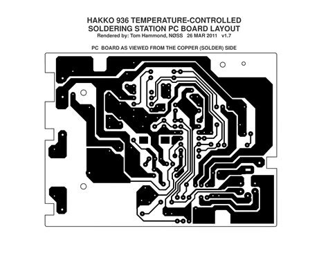 Hakko 936 Schematic Rendered By Tom Hamm Pdf
