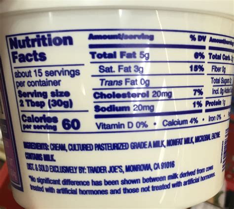 Trader Joe S Sour Cream Trader Joe S Reviews