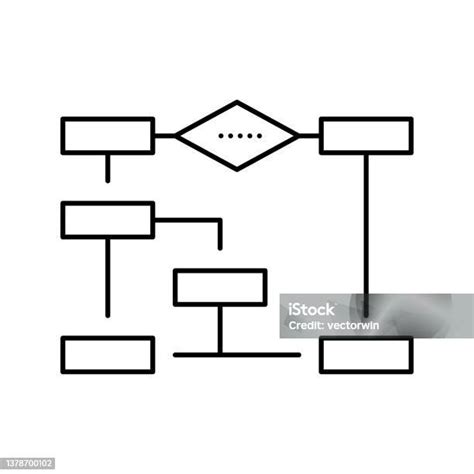 Algoritma Ilustrasi Vektor Ikon Garis Jaringan Saraf Ilustrasi Stok Unduh Gambar Sekarang Istock