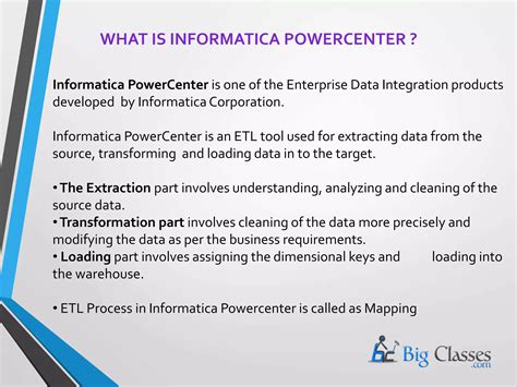 What is Informatica Powercenter | PPTX | Cloud Computing | Internet