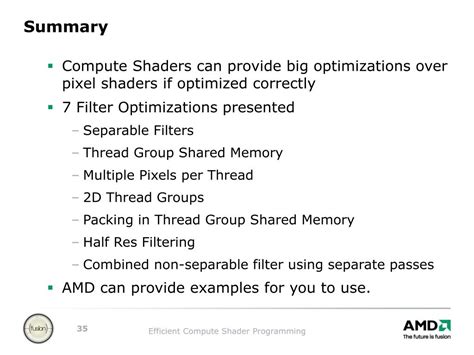 Ppt Efficient Compute Shader Programming Powerpoint Presentation