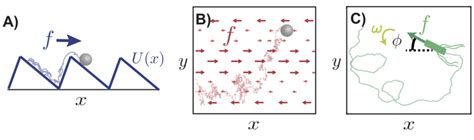 Examples Of Nonequilibrium Steady States A Brownian Particle Driven Download Scientific