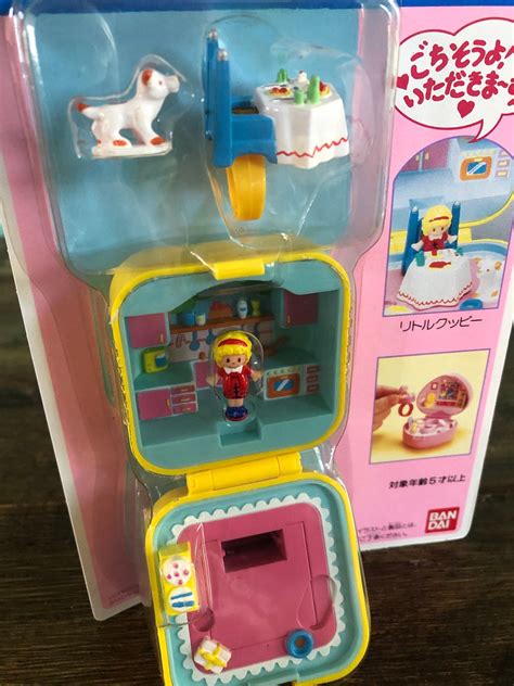 Vintage Polly Pocket Bandai Angel Pocket Dinnertime Ring Moc Rare Htf Etsy