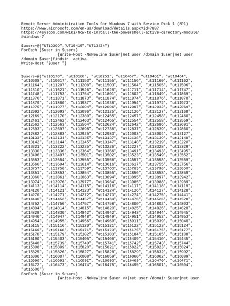 Power Shell Pdf