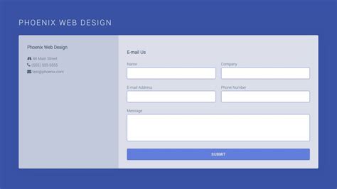 Responsive Contact Form
