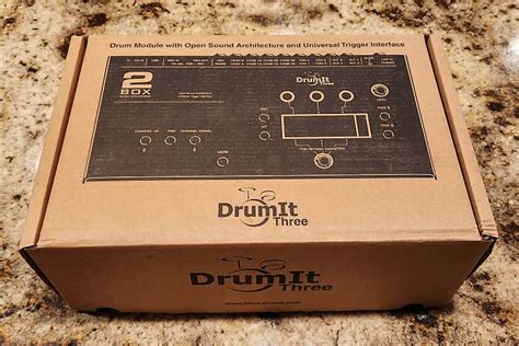 New 2box Drumit 3 Electronic Drum Module Reverb
