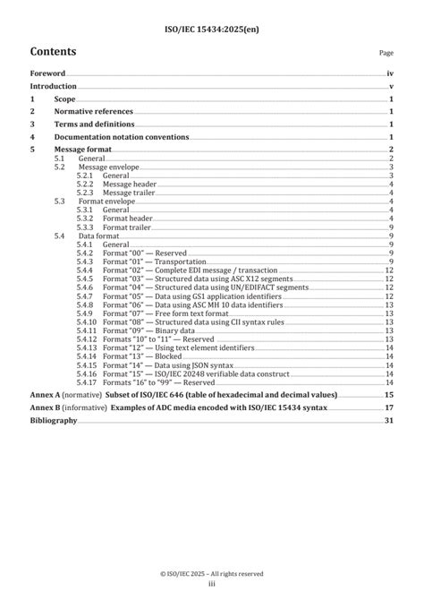 Isoiec 154342025 Information Technology — Automatic Identification
