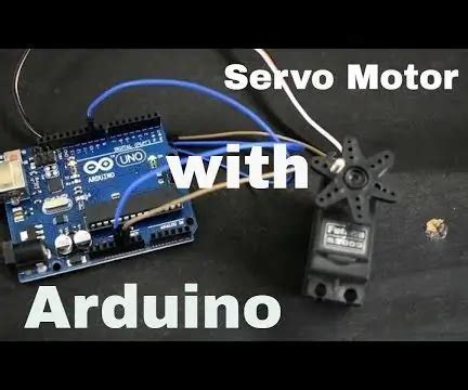 Tutorial de Arduino - Control de servomotor con Arduino: 5 pasos - Cómo implementar