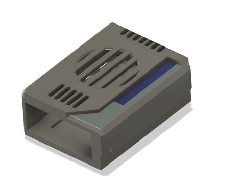 Yet Another Raspberry Pi 4 Case By Thunderschock Download Free Stl Model