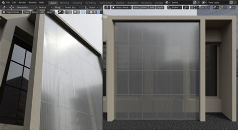 Polycarbonate Sheet Effect 3 By Dnorman Lighting And Rendering Blender Artists Community