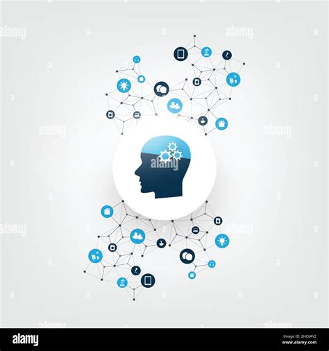 Abstract Machine And Deep Learning Artificial Intelligence Cloud